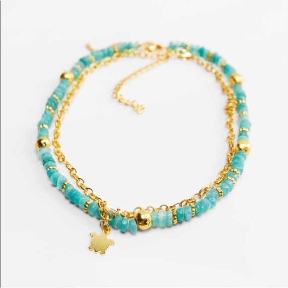 Zara | Jewelry | Zara Turtle Necklaces Pack Of 2 | Poshmark